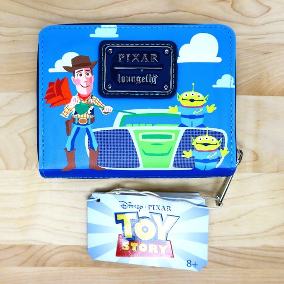 Loungefly | Bags | Toy Story Jessie And Buzz Lightyear Zip Around ...